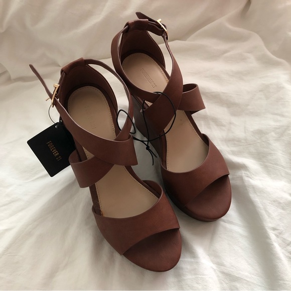 Forever 21 | Shoes | Forever 2 Wedged Sandals | Poshmark